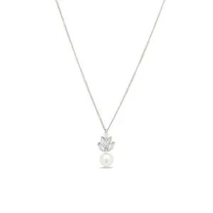 STEPHANIE BROWNE AUSTRALIA Bocheron Pearl Pendant - Silver