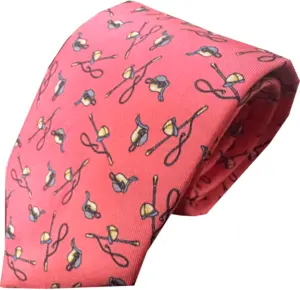LAZYJACK PRESS Hot To Trot Neck Tie - Orange
