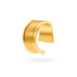 LUCY QUARTERMAINE Empire Ear Cuff - Gold
