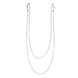 DARIA PACELLI JEWELRY North Chain Earrings - Silver