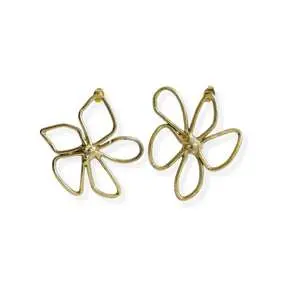 MARTINA ROZENBERG SMIRA JEWELRY Petal Whispers Earrings - Gold