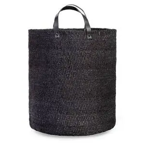 MIFUKO Kiondo Floor Basket With Handles Xl - Black