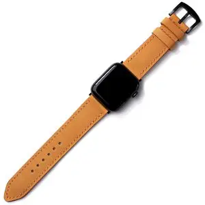ROARCRAFT Leather Watch Strap - Black