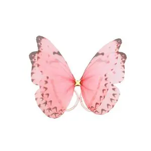 Oana Savu Adjustable Silk Butterfly Ring - Pink