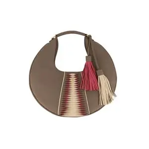 OTRERA Libertas Rock Leather Shoulder Bag - Grey