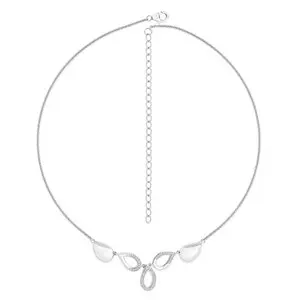 LUCY QUARTERMAINE Melting Diamond Necklace - Silver