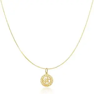Maya Brenner Designs Zodiac Sagittarius Pendant Necklace - Gold