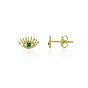 SPERO LONDON Stud Earring Sterling Silver - Gold