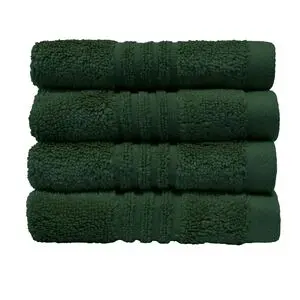 Misona Ultra Soft Bamboo Face Cloth Set Khaki - Green