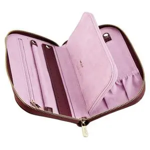 Wolf Liberty Travel Jewellery Portfolio - Red
