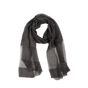 Saachi Star Gazer Dim Gray Scarf - Grey