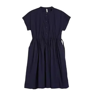 GROBUND Vigga Organic Cotton Dress - Blue