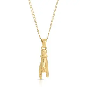 GLAMROCKS JEWELRY Rock On Necklace - Gold