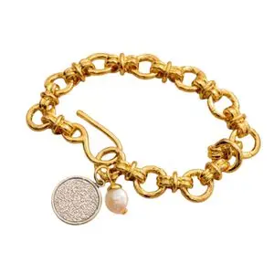 ROZ Serra Chain Link Bracelet - Gold