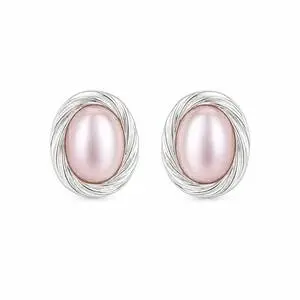 Pearl Code Studded Earrings