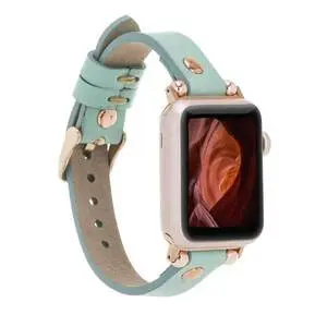 LEATHERE Apple Watch Leather Band - Green