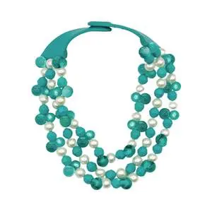 Fairchild Baldwin Gisella Aqua Necklace - Blue