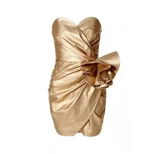 Vegan Leather Pleated