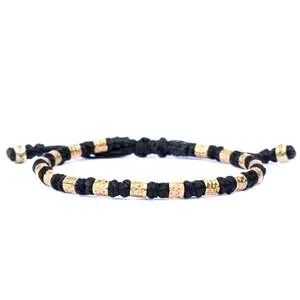 HARBOUR UK BRACELETS Freya Viking Bracelet - Black