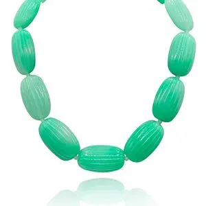 MICHAEL NASH JEWELRY Renata Resin Bead Choker - Green