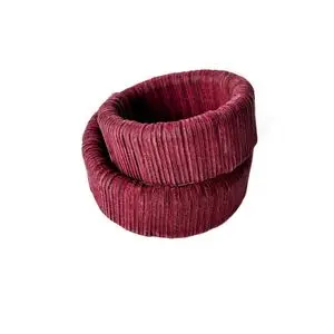 WAIWAI Leather Wrap Bracelet - Red