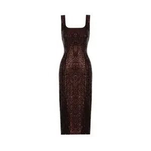 ELSAVA Sequin Midi Dress