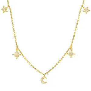 KYLIE HARPER Celestial Charm Necklace