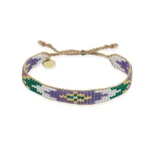 MILOU JEWELRY Ashley Beaded Bracelet - Orange