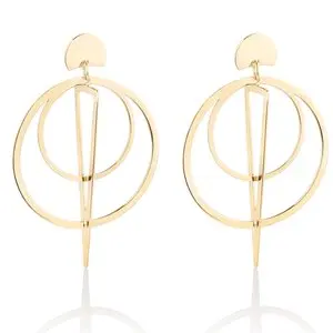 TOOLALLY Sundials Earrings - Gold