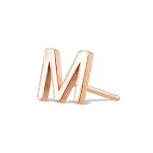 Letter Stud Earrings