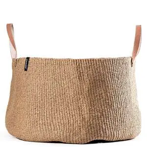 MIFUKO Kiondo Floor Basket With Handles Xxl - Brown