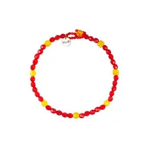 TILLIE BEADS Beaded Necklace - Red