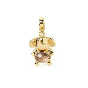 FREQNC ATELIER Mini Elephant Charm - Yellow
