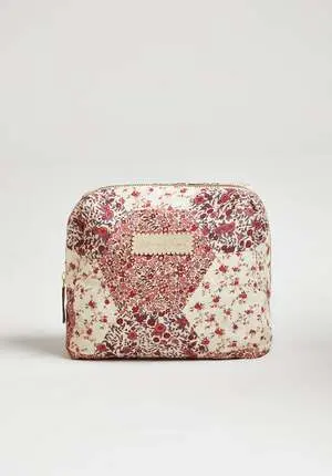 LILY AND LIONEL Nola Wash Bag Aster Patchwork - Pink