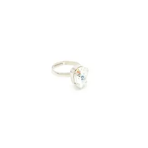 ROSASPINA FIRENZE Patina Drop Ring - White