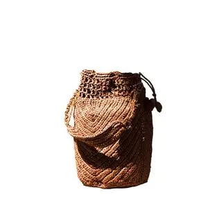 ZANATANY CONCEPTS Buckety Caramel Bag - Green
