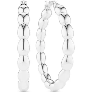 SIF JAKOBS JEWELLERY Goccia Cerchi Earrings - Silver