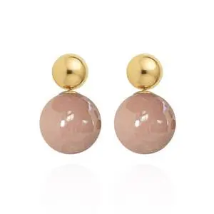 SAULE LABEL Lilou Earrings - Brown