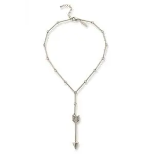 JAREDJAMIN Archer Bar Link Necklace - Silver