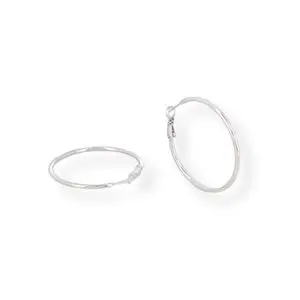 DIVINE ARIA Mia Thin Hoop Earrings