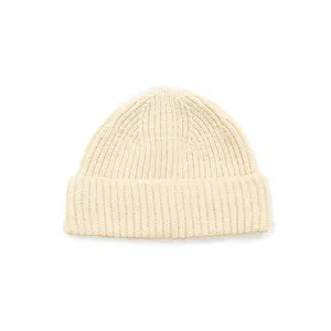 OUBAS British Wool Beanie - White