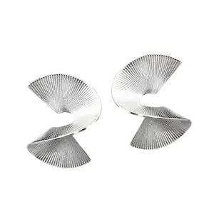 Biko Rhodium-plated Earrings