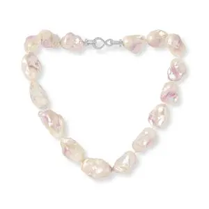 PEARLS OF THE ORIENT ONLINE Cultured Freshwater 'fireball' Pearl Necklace - Pink