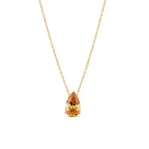 SALLY SKOUFIS Pure Droplet Grande Necklace - Gold