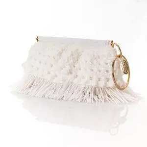 SPEIRA Frou Frou Clutch - White