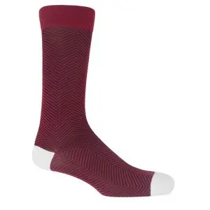 PEPER HAROW - MADE IN ENGLAND Peper Harow Lux Taylor Socks - Red