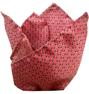 LAZYJACK PRESS Get Lucky Pocket Square - Pink