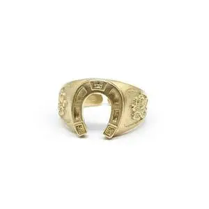 BY VIRGO Fortuna Adjustable Ring - Gold