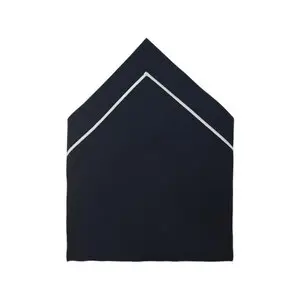 KM HOME COLLECTION Navy Cotton Napkins Set Of 2 - Blue