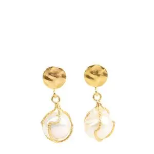 ADDICTED2 Baroque Pearl Earrings